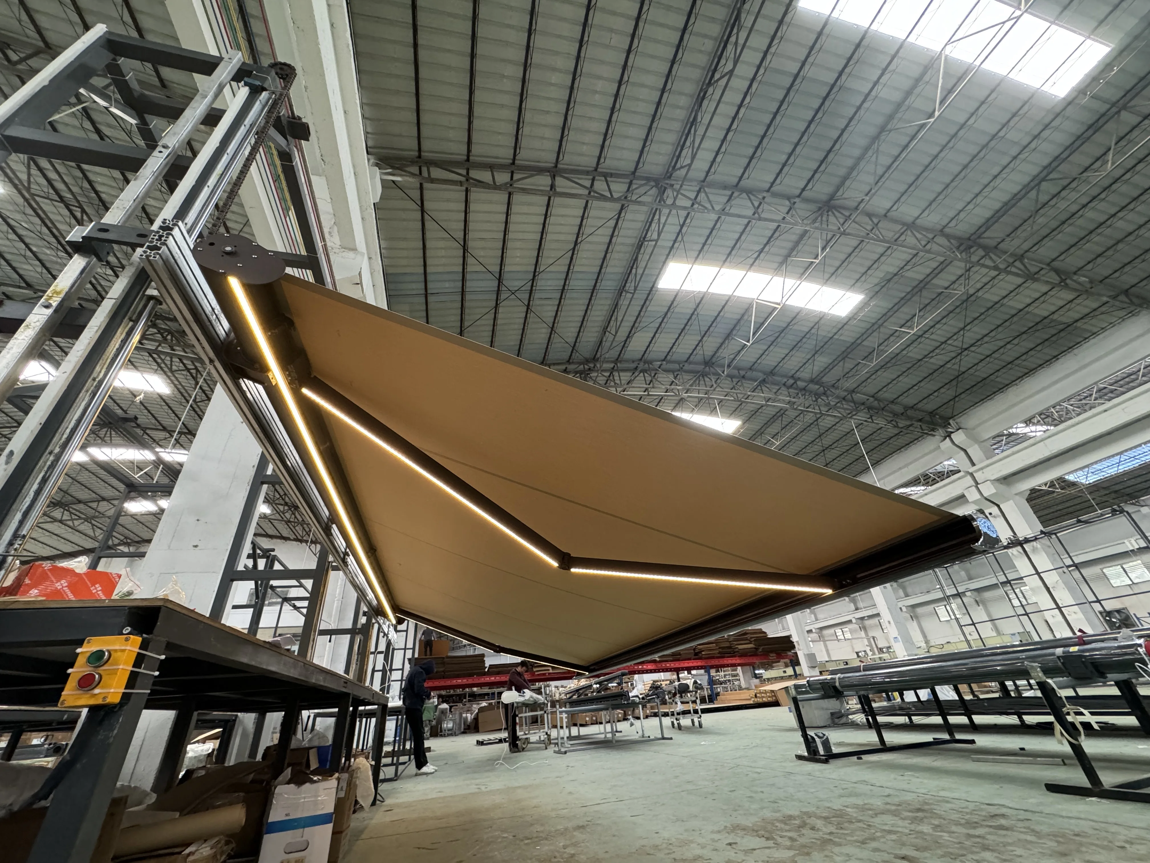 Retractable Manual Telescopic Awning - 6M Motorized Aluminum Canopy for ...