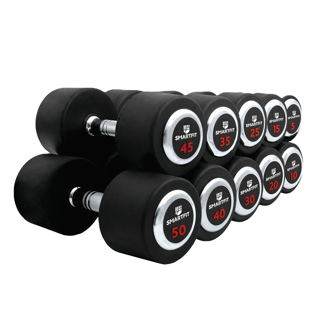 Smartfit Manufacturer Gym Equipment Wholesale Rubber Dumbbell Custom ...
