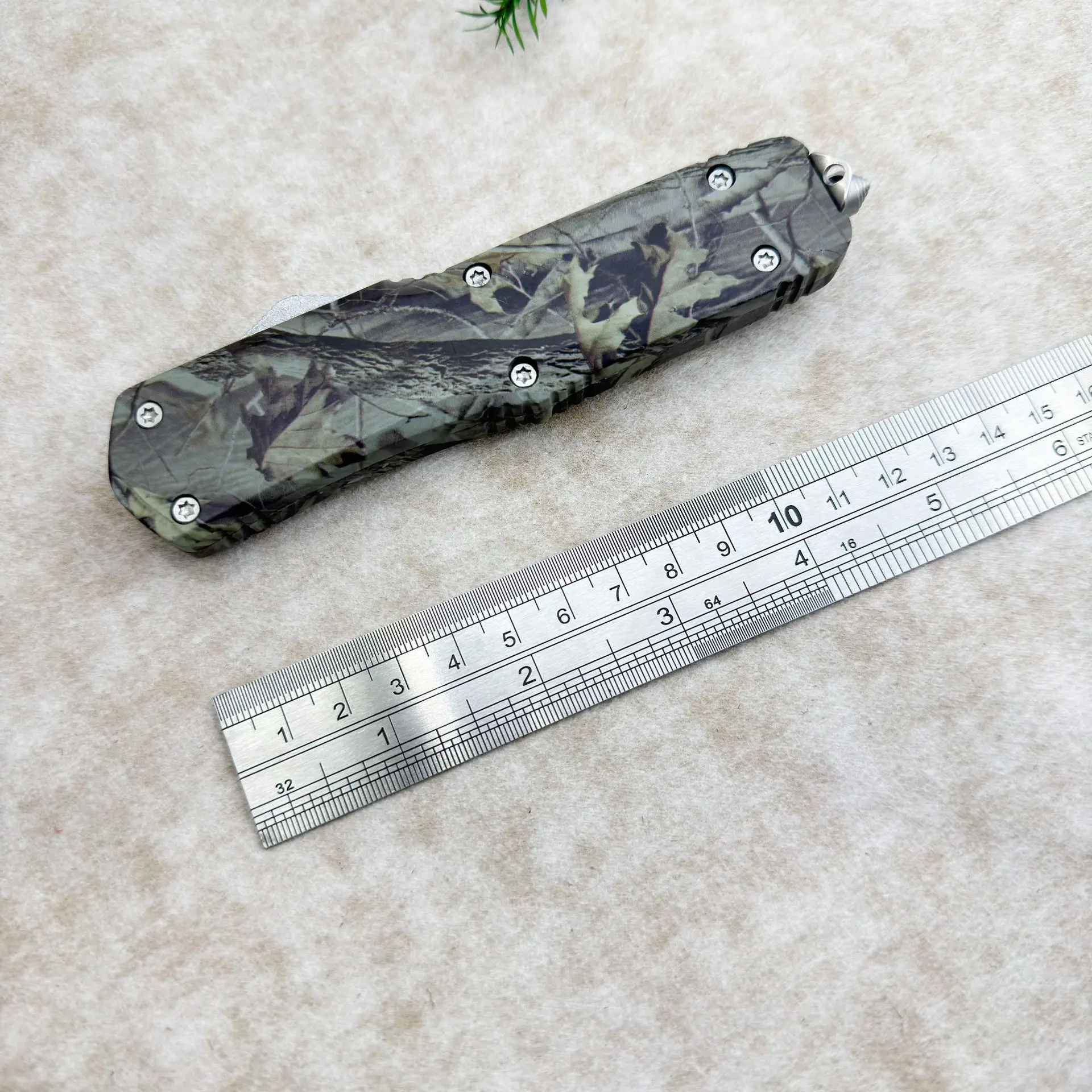 OTF Pocket Camping Self Defense Foldable Collapsible Knife