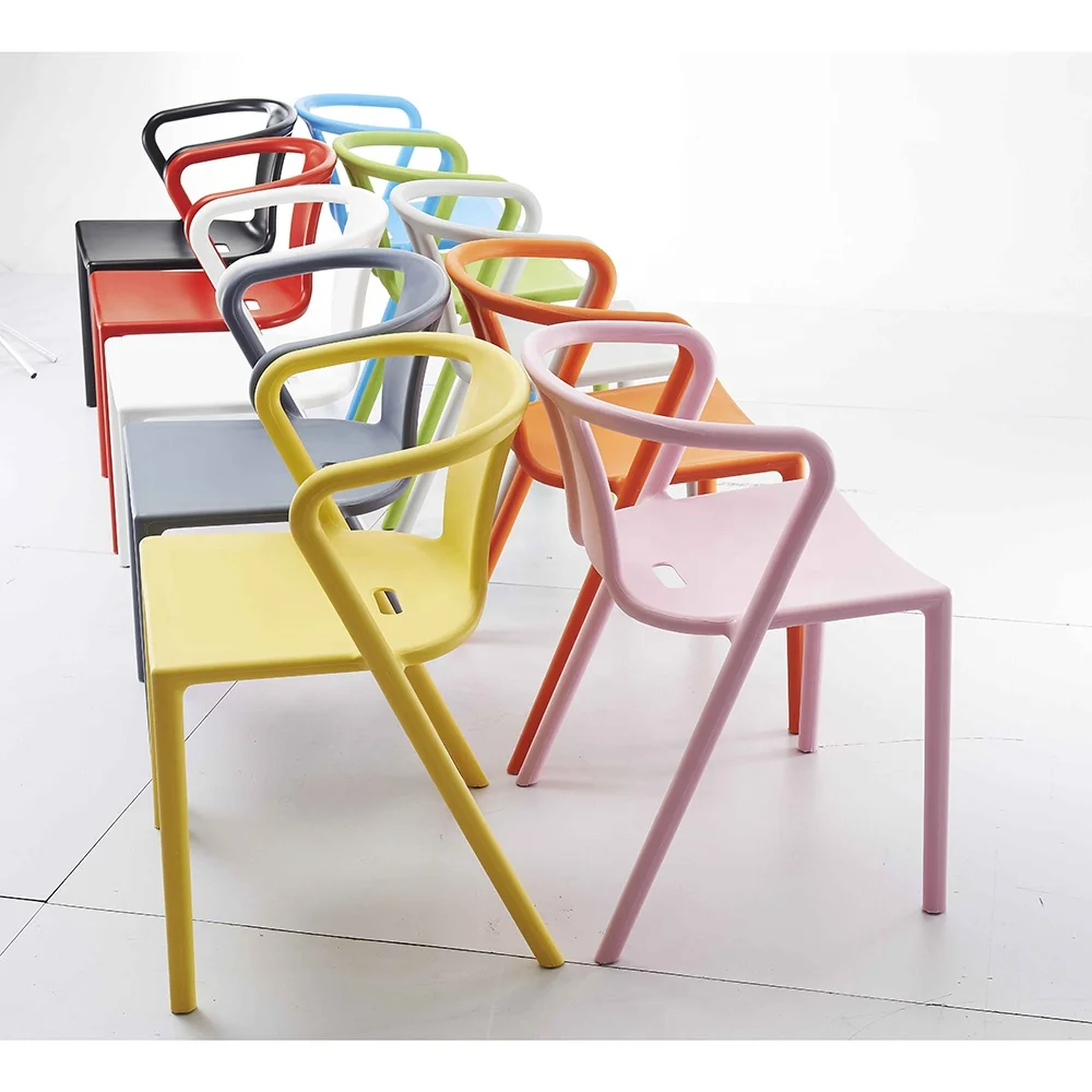 wholesale plastic chairs, colored plastic chair for dinning room (SP ...