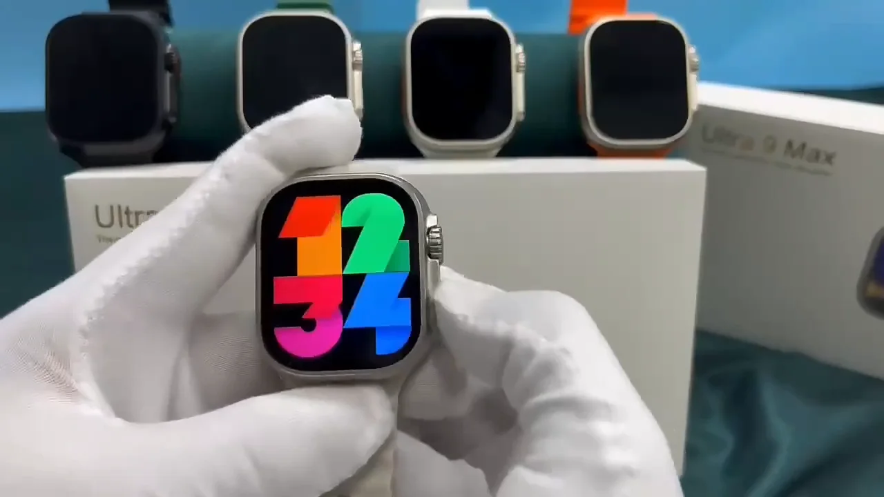 2023 Ultra 9 Max Amoled Smartwatch Oled 49mm Dual Core Chip Ultra9max ...