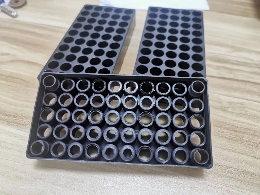 Black Plastic Ammunition Tray for 9mm & 5.56mm Bullets