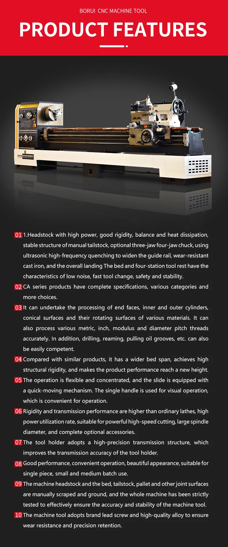 Combination Torno Paralelo Paralel Metal Lathe Machine Parallel Lathe ...