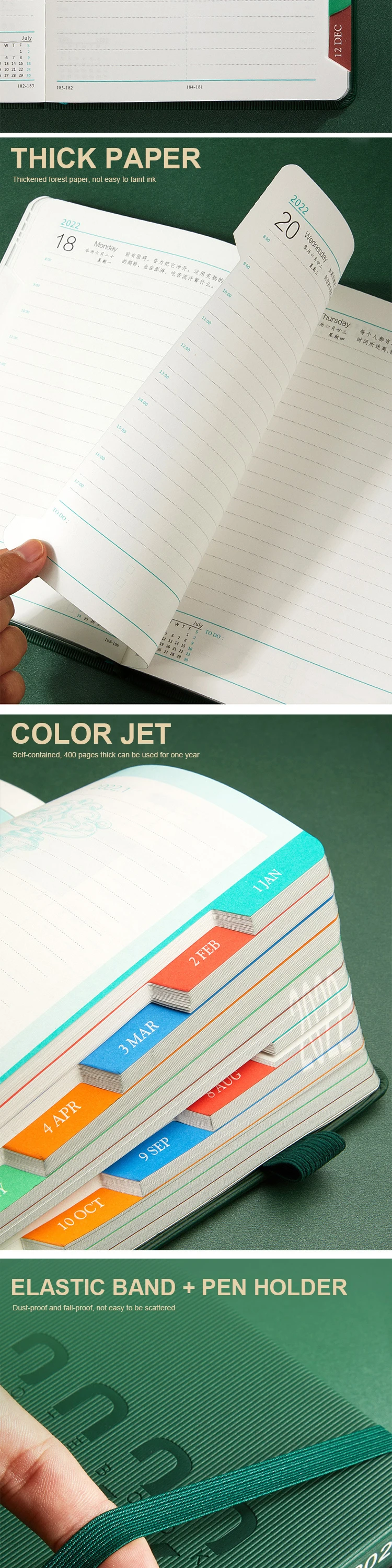 Design Your Own Stickers,Sheet 365 Planner Notebook Personalized Custom ...