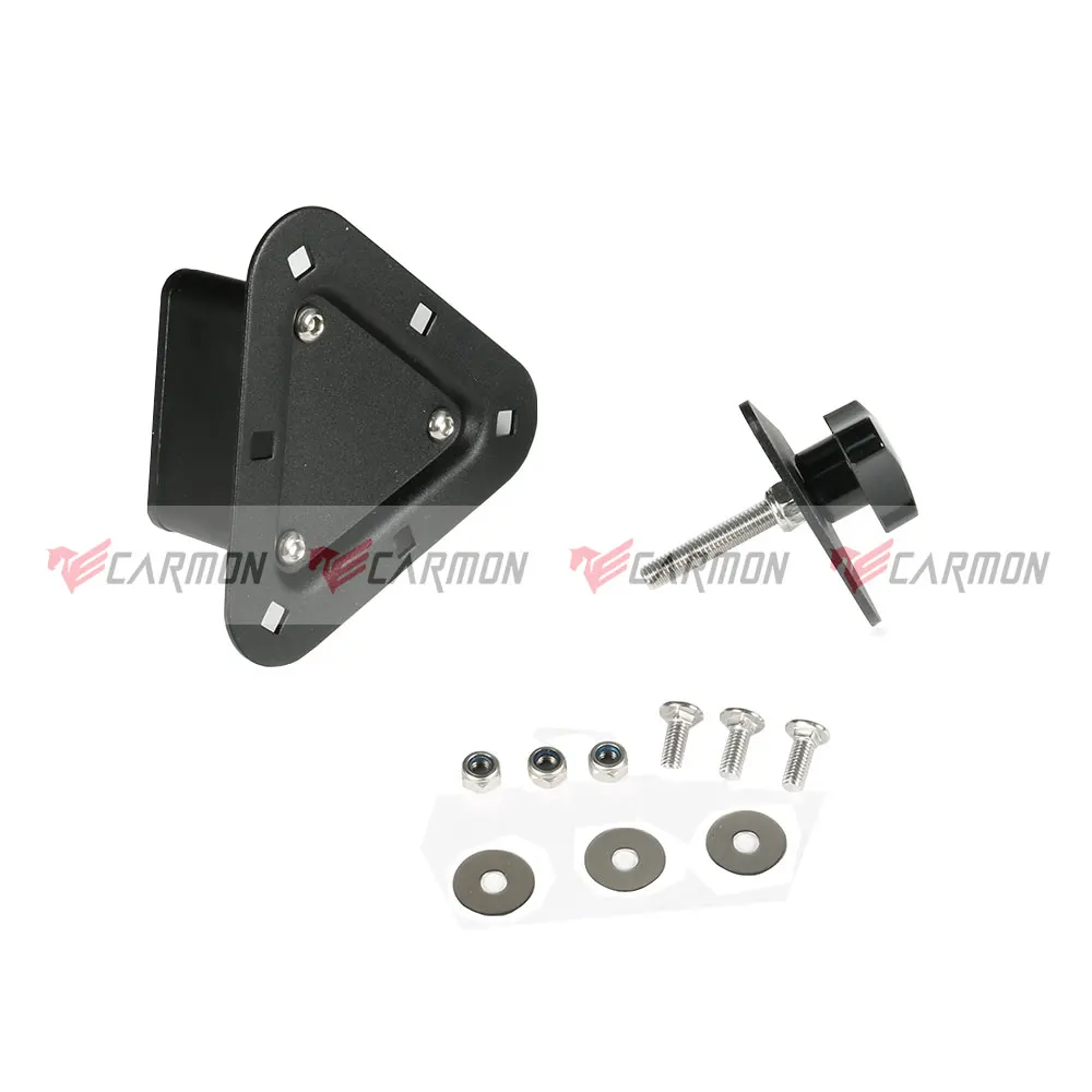 Car Updated Oil Tank Fuel Jerry Can Holder Gasoline Mount Brackets Lock ...
