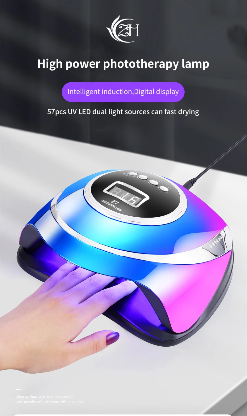 Multigear Automatic Sensor 168w Uv Feet Nail Lamp Faster Gel Nail Dryer ...