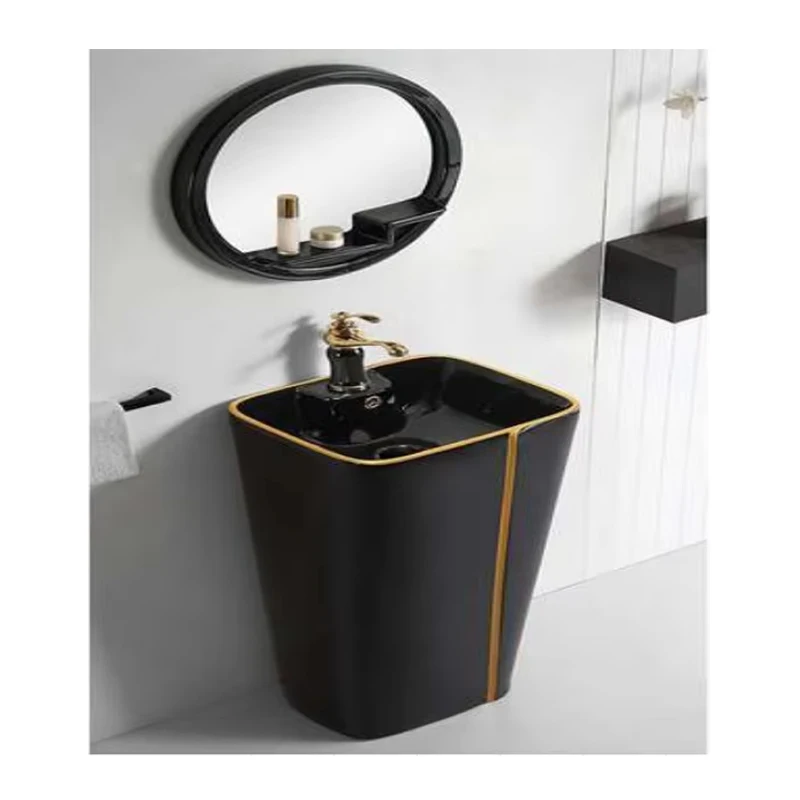 CLASIKAL Modern Bathroom Column Basin, White Ceramic Basin. Free ...