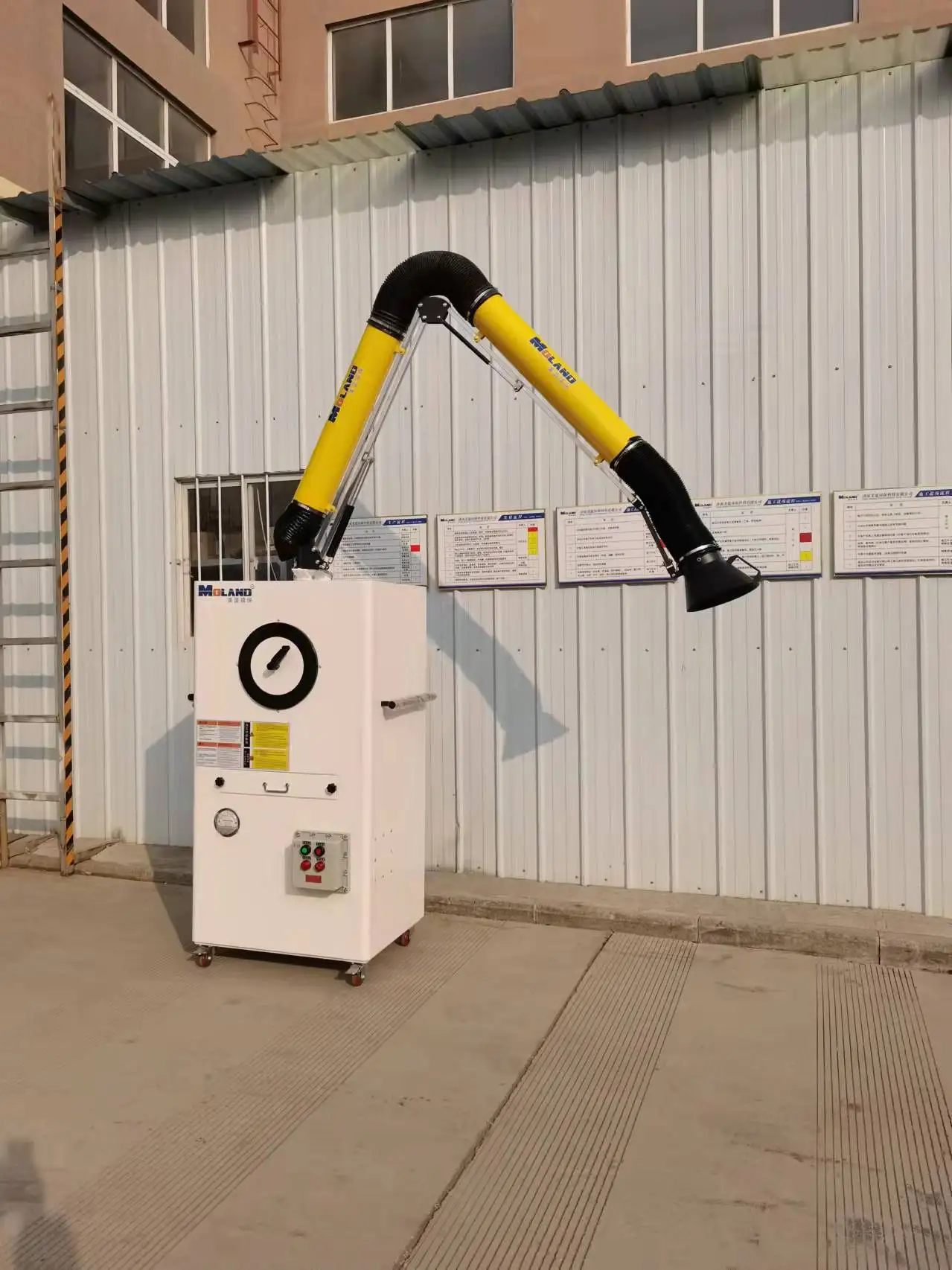 Mobile Industrial Dust Collector Welding Smoke Sucking Machine/portable ...