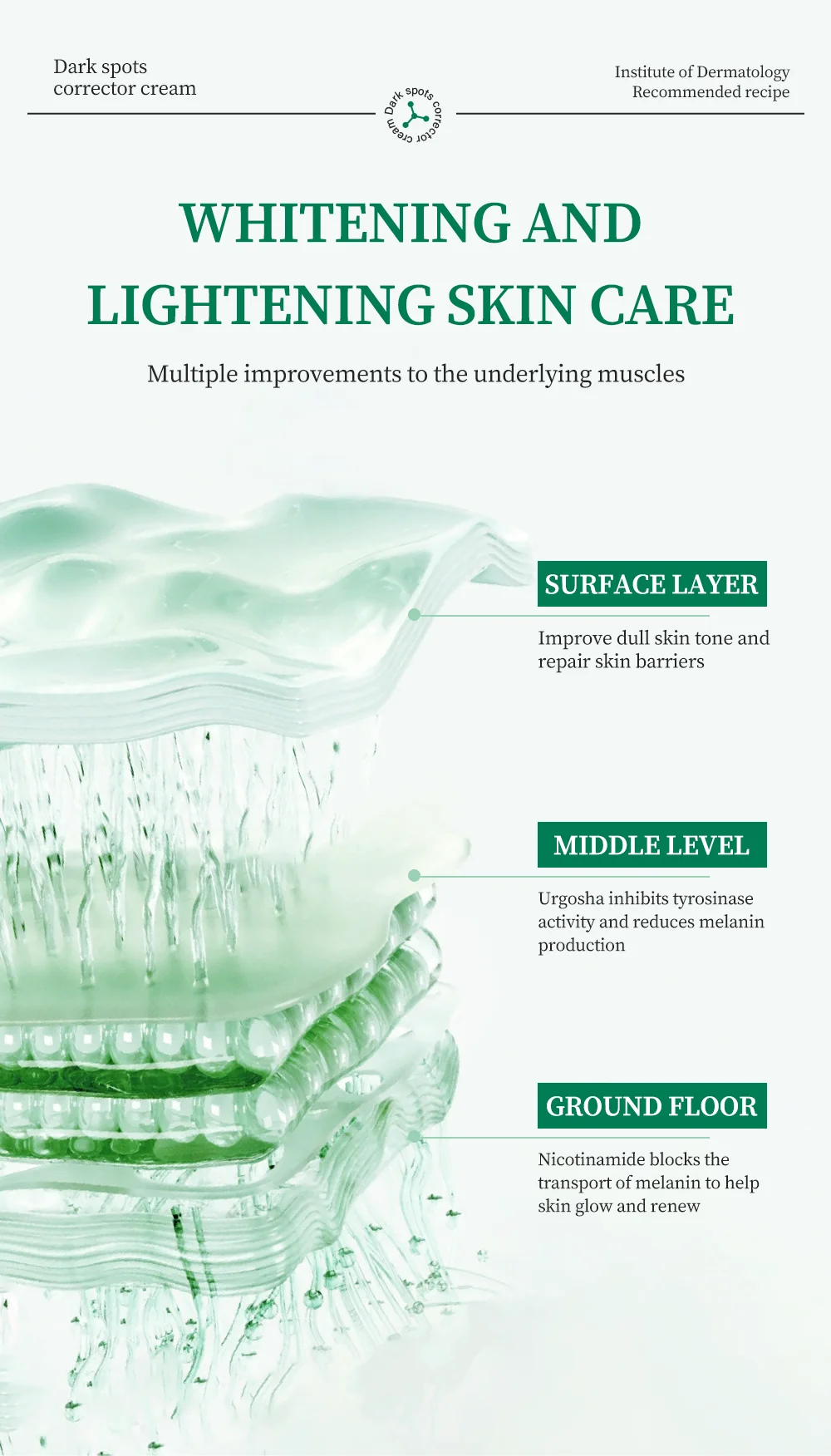 Korean Natural Vegan Neck Facial Vitamin C Acne Pimples Whitening Skin ...