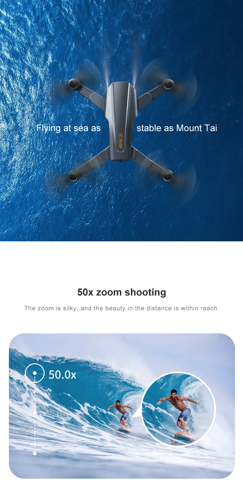 Rg106 Outdoor 8K Professional Brushless Racing Drone