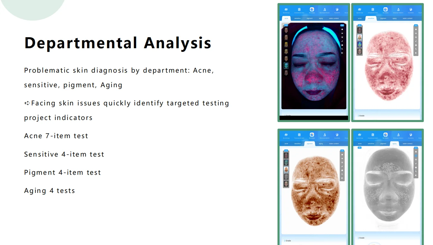Professional 3D Skin Scanner for Facial Analysis AI Diagnostic Machine ...