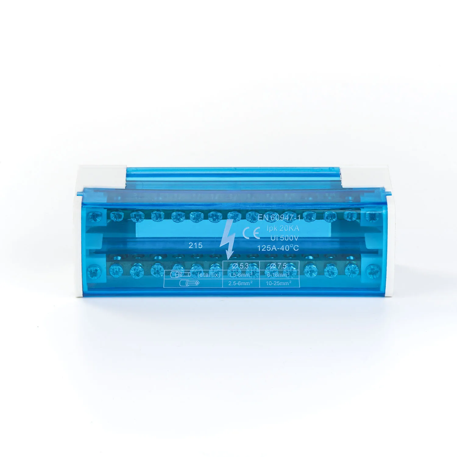 500V 125A Multilayer Din Rail Terminal Block Connector Automotive ...