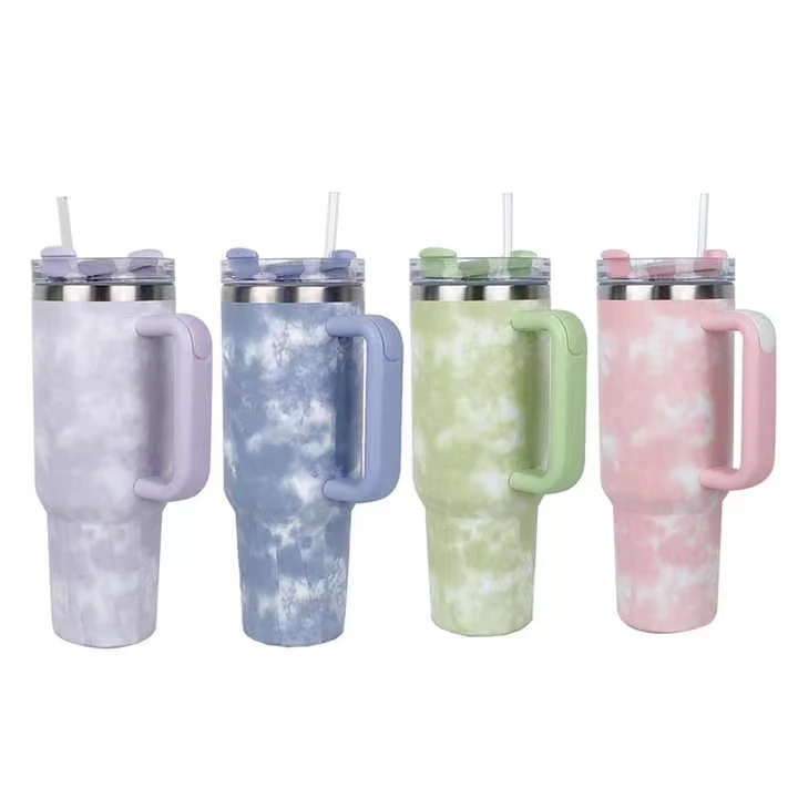 Adventure Quencher 40oz Pool Blue Tumbler Double Wall Vacuum Insulated ...