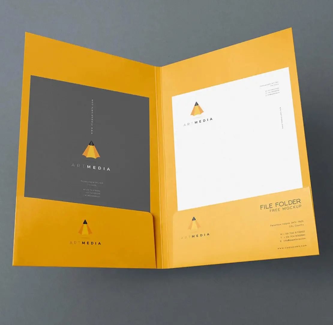 Custom Printed A5 A4 Company Office Business Document Book Report ...