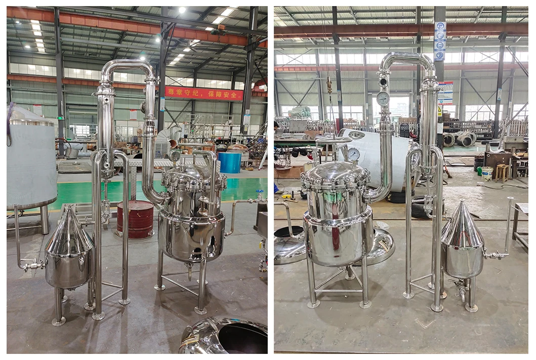 100l Steam Distillation Plant Turpentine Essential Oil Distiller ...