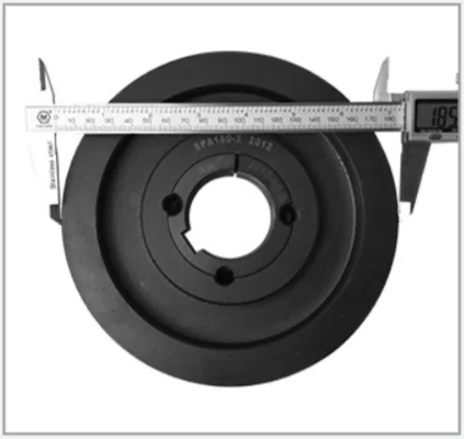 Double V Belt Pulley Type5 - Six Spokes for Durable Performance