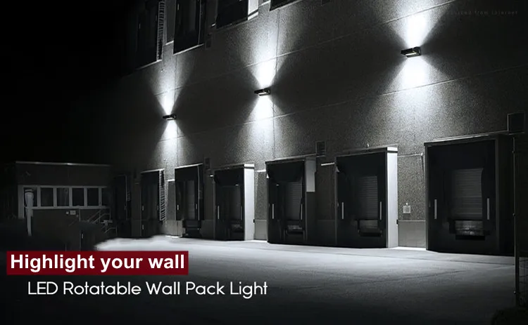 Intertek ETL 5001457 Approved Wall Pack LED Lights Outdoor