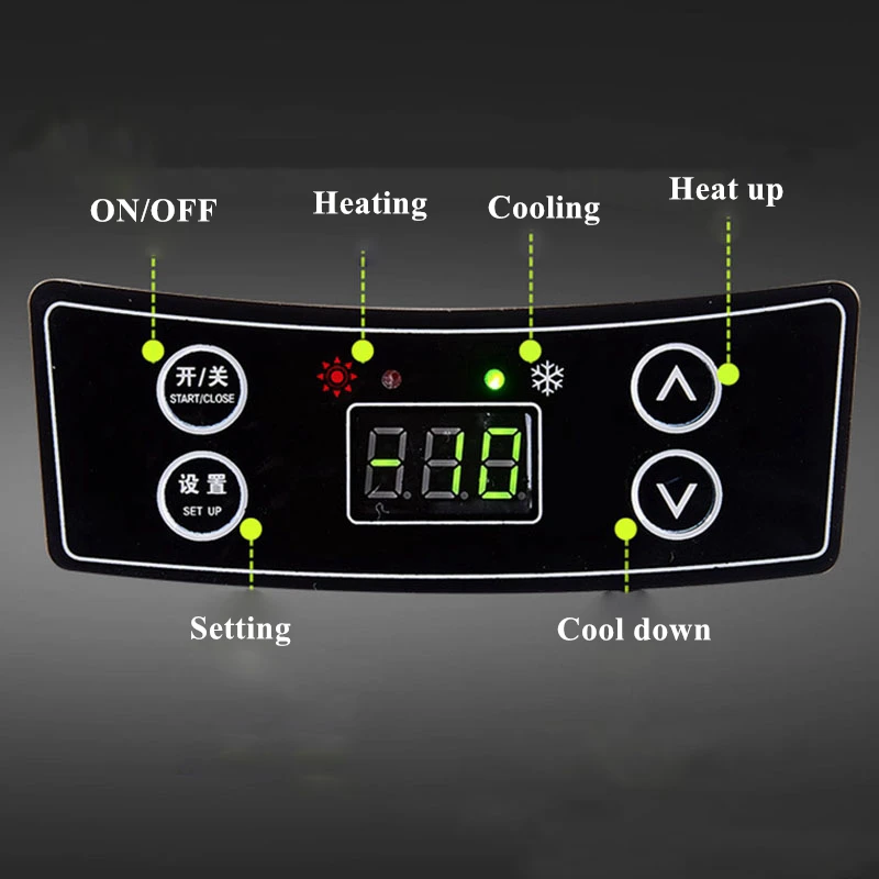 20l Car Home Mini Refrigerator Fridges Dc12/24v Food Storage Drinks ...