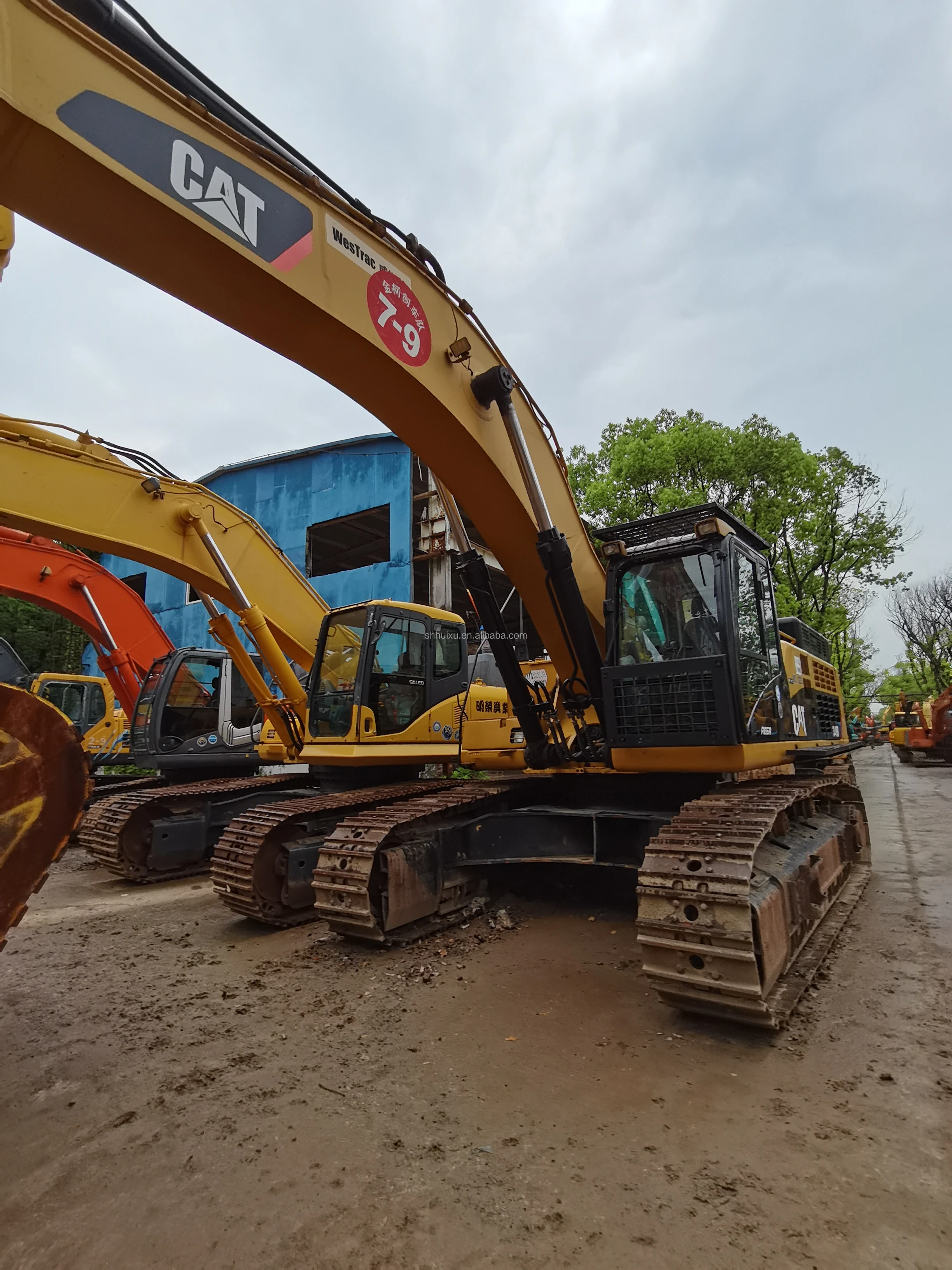 Used Construction Equipment Used Caterpillar Cat 349d Excavator / Huge ...