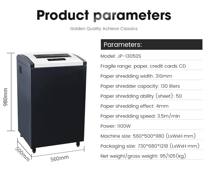 P2 Strip Cut Paper Shredder 50Sheets Shreddered Paper 4mm Heavy Duty ...