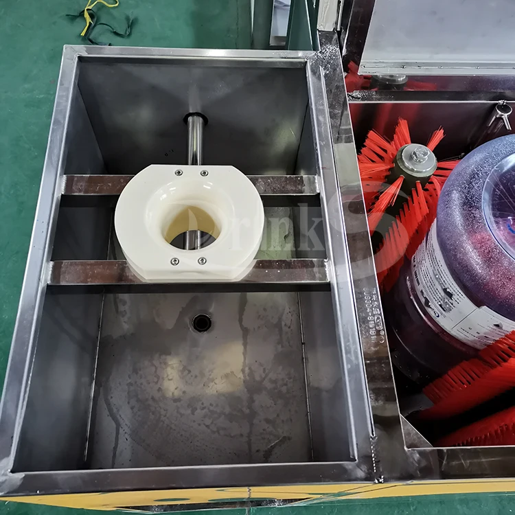 Manual Type Double Barrel 5 Gallon Bottle Washing Machine