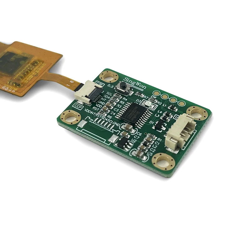 RJY Custom Round TFT LCD Display Modules - Capacitive Touch