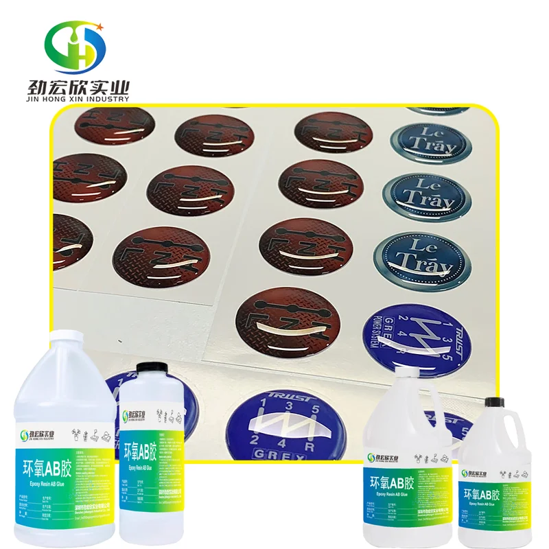 Soft PU Resin for Doming - Flexible & Non-Toxic Adhesive