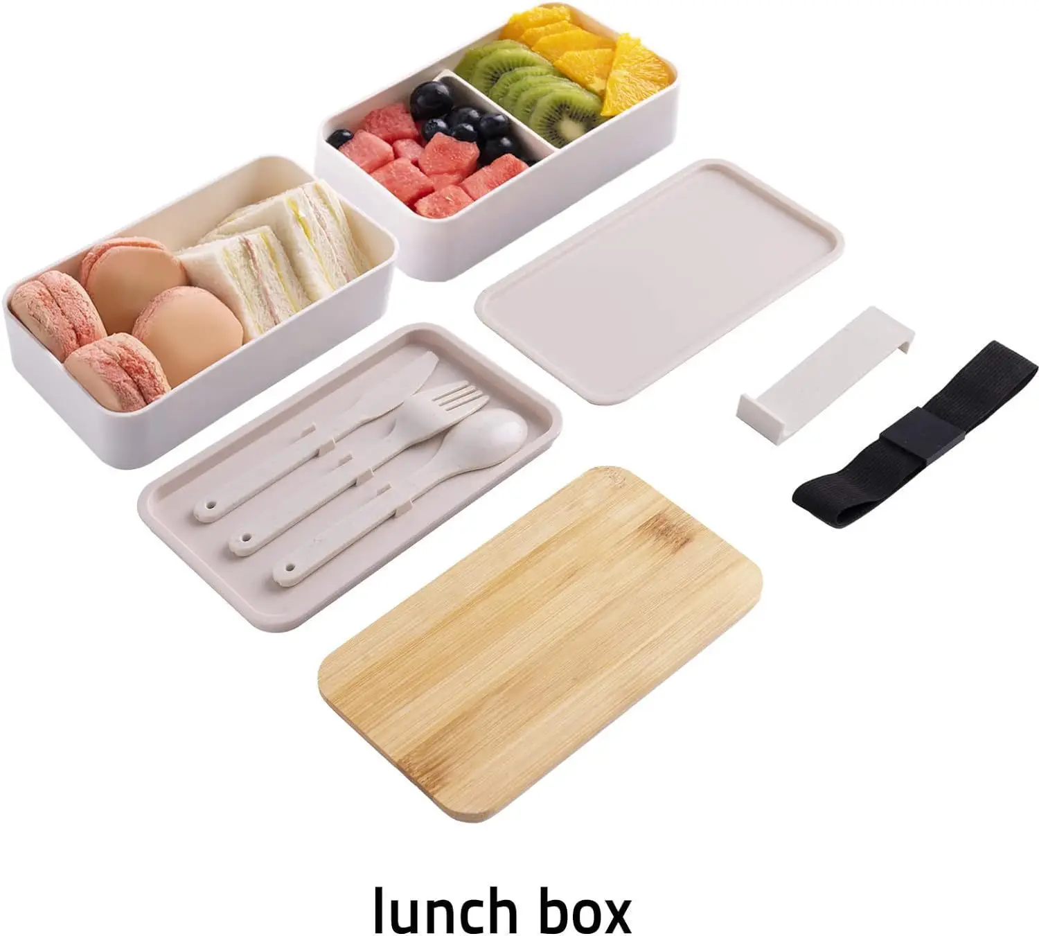 Japanese-style Lunch Box Frame Insulation Double-layer Large-capacity ...