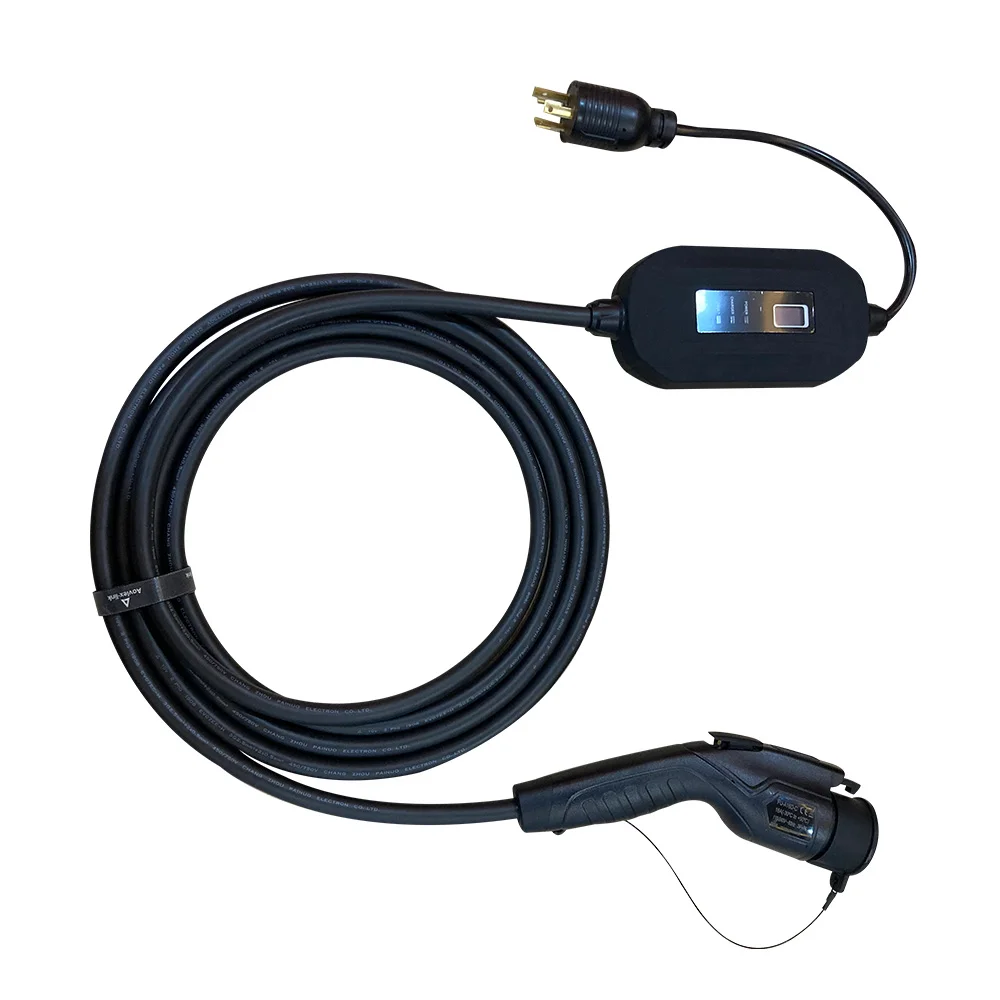 3.5kw Adjustable Portable Ev Charging Controller Sae J1772 Type 1 ...