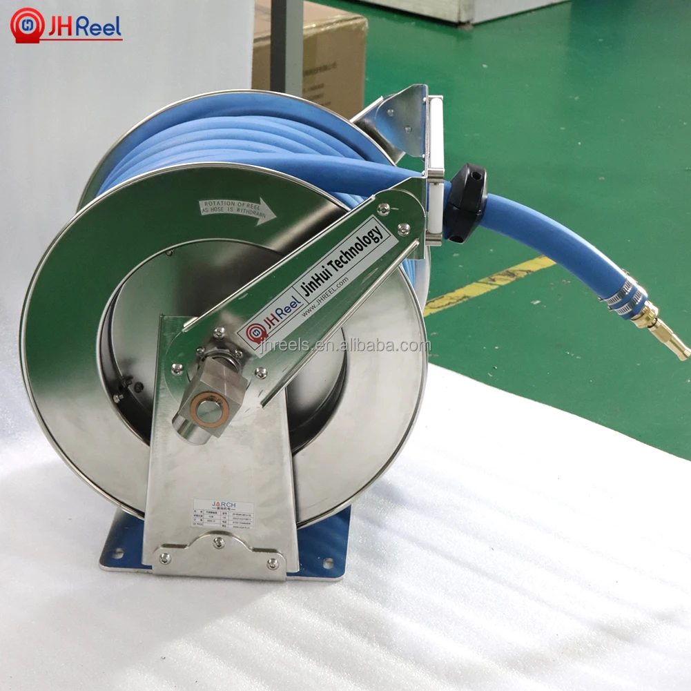 Stainless Steel Heavy Duty Hot Water Hose Reel S304 S316 S204 ...