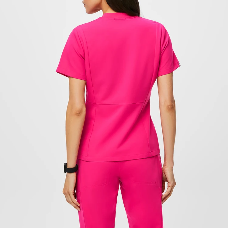 Hospital Uniforms Medic Scrubs Nurse Short Sleeve Top Joggers Pants ...