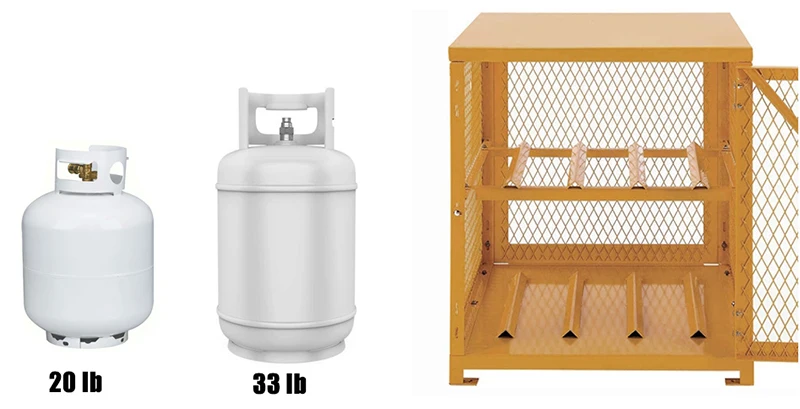 Safe Storage of Gas Cylinders - Vertical Cabinet Solutions