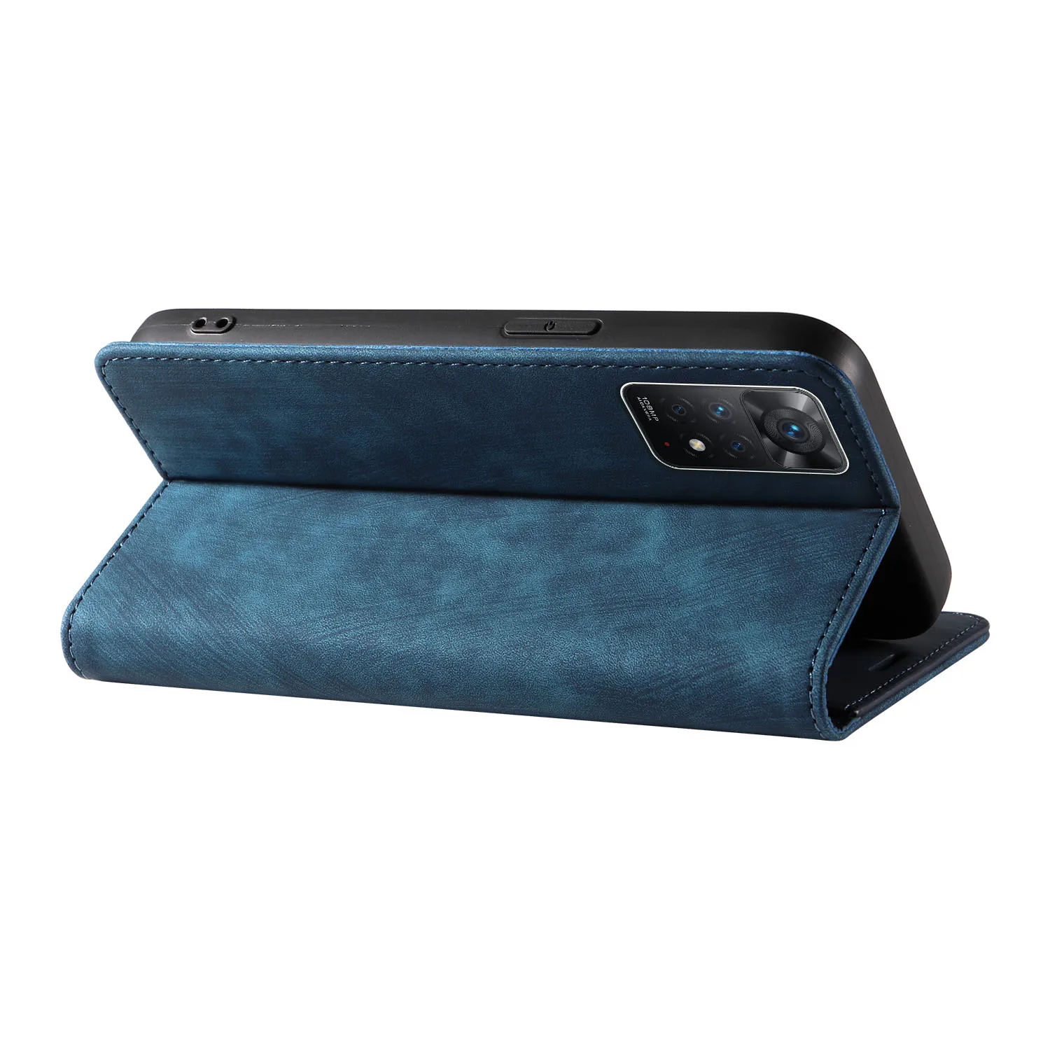 Pu Leather Wallet Case For Redmi Note 11 12 10 9 Pro Card Slot ...