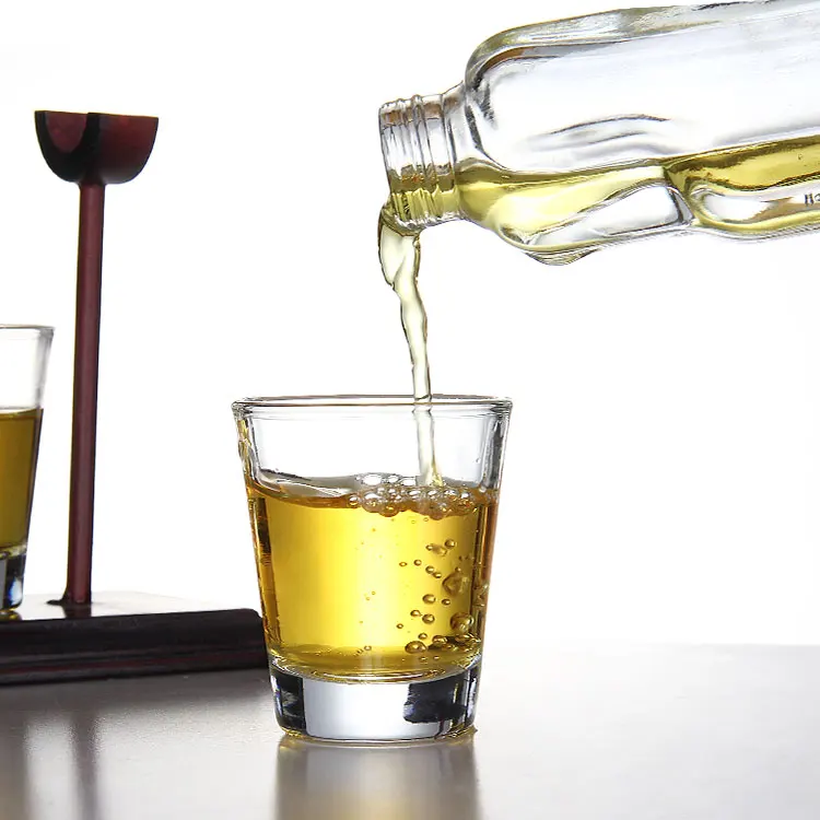 Whiskey Decanter - Gun Shape Glass Container for Spirits
