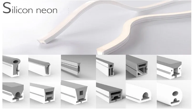 Outdoor Decoration Led Profile Silicone Neon Flexible Tube Led ...