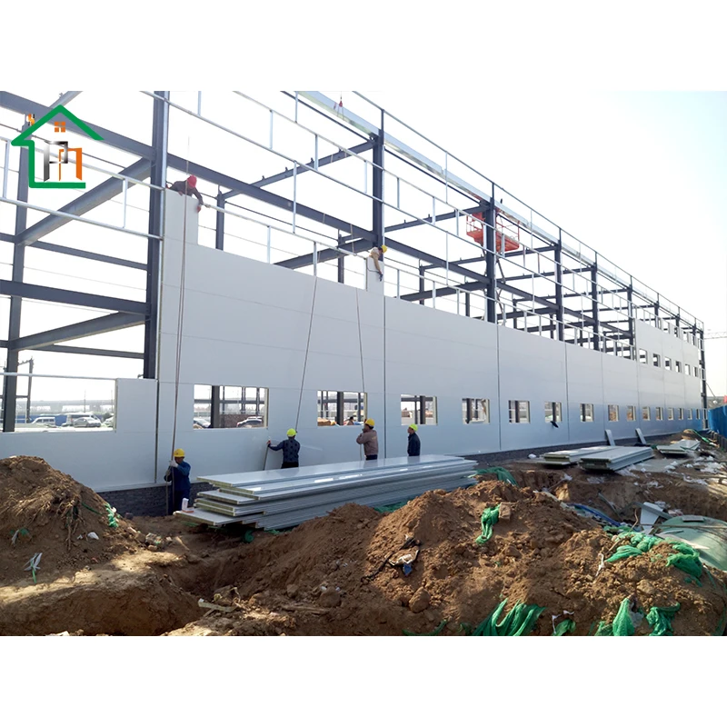 High Quality Prefabricated Light Steel Structure Warehouse Easy To ...