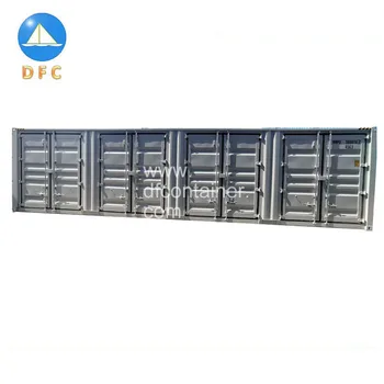 40hc Full Side Wall Opened With Four Doors Dry Cargo Shipping Container ...