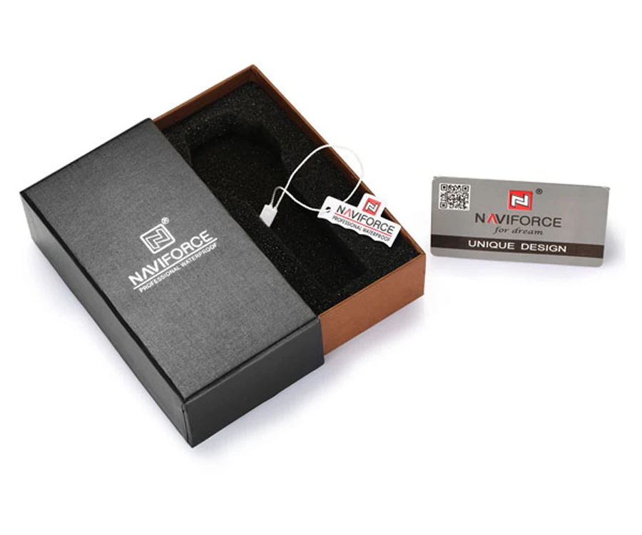 NAVIFORCE 9181 Men's Watch - Fashion Alloy & Steel Band