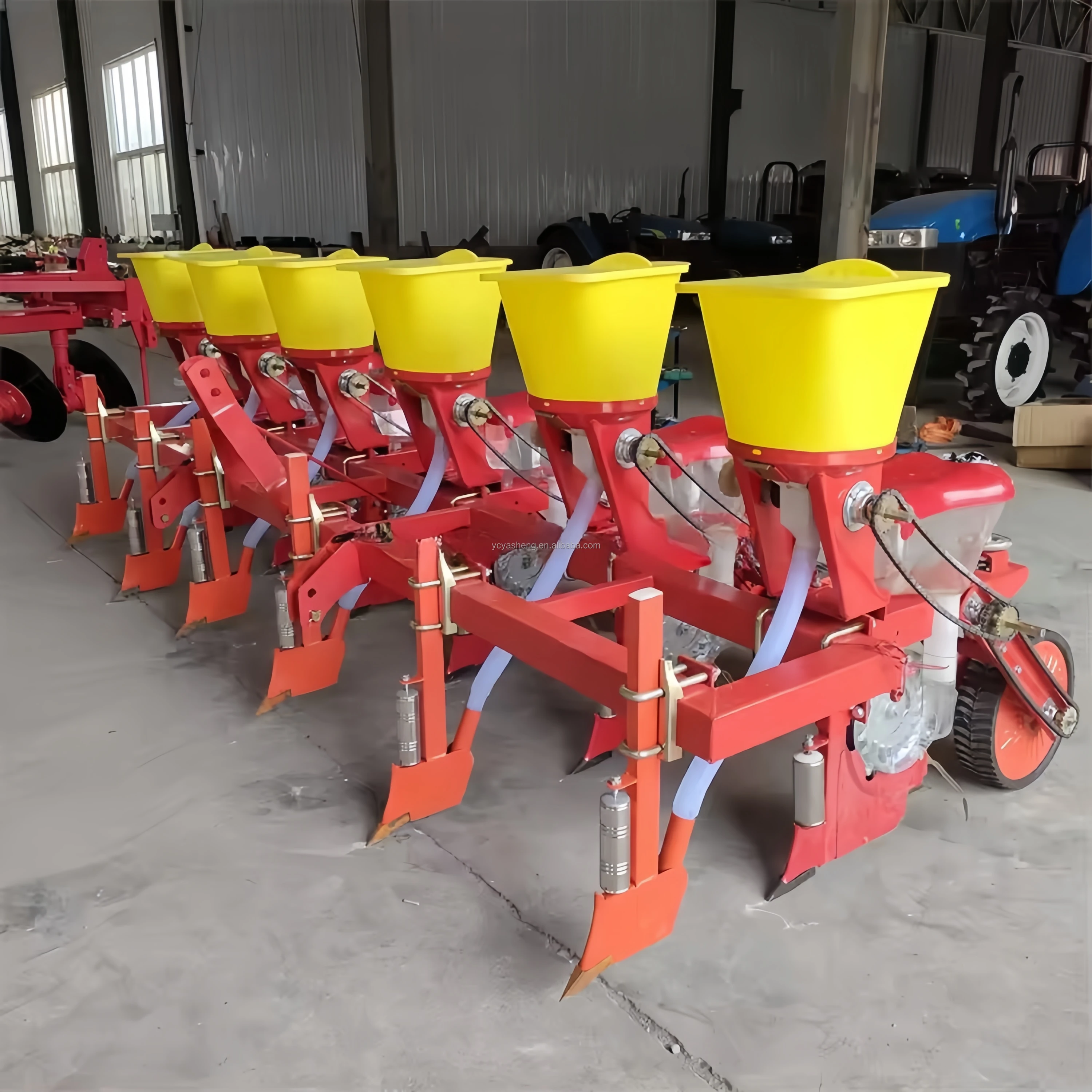 No Till 4 Row Corn Maize Soybean Seed Planter Machine
