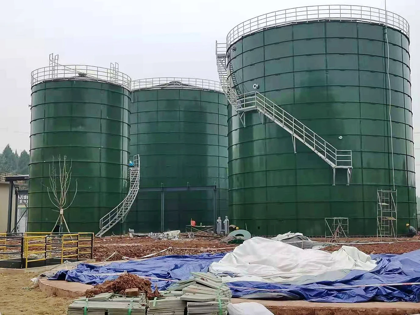 China Hot Sales 1000M3 Enamelled Steel Water Tank - Frp Vertical
