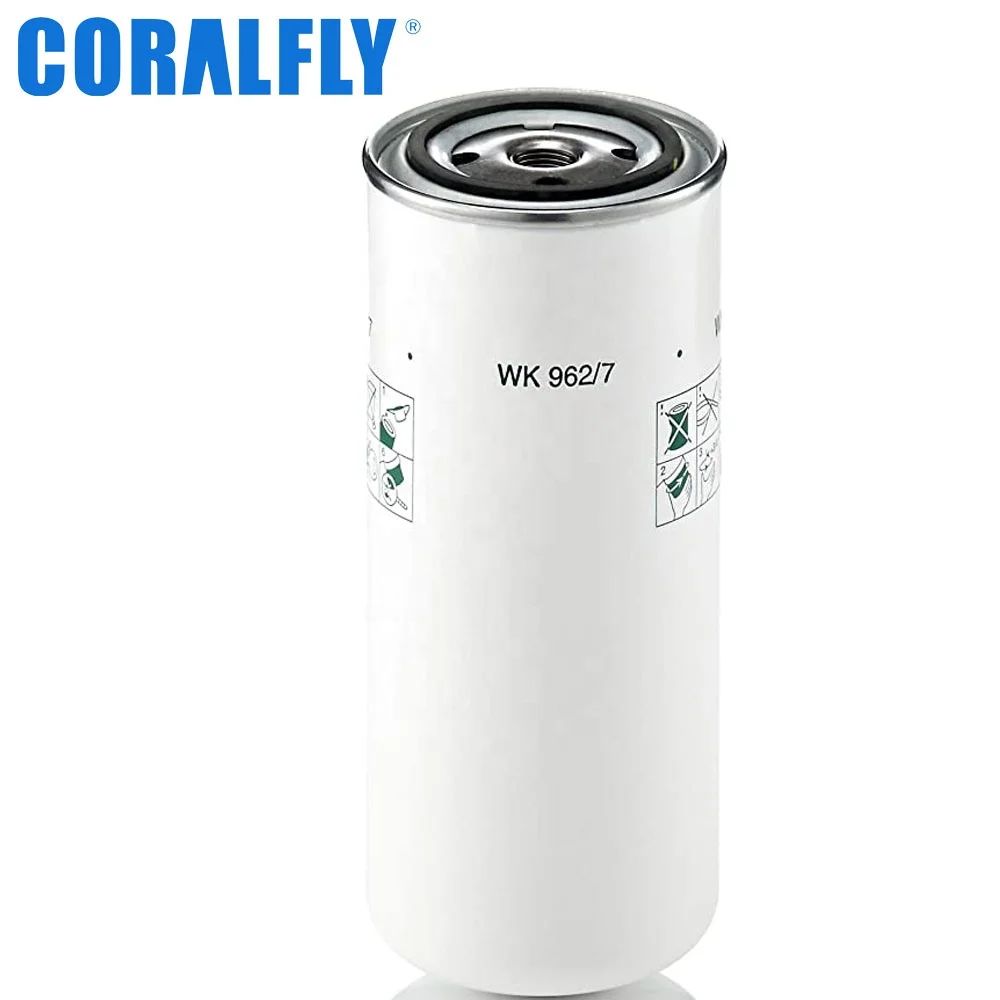 Truck Fuel Filter Diesel Engine Wd615 Wk962/7 Wk962/4 Wdk725 For Mann ...