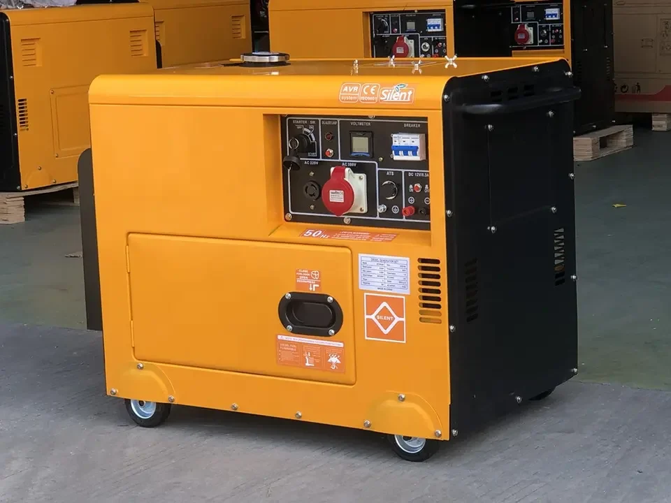 Best Selling 5kw Small Portable Home Use Diesel Engine Generator 5kw ...