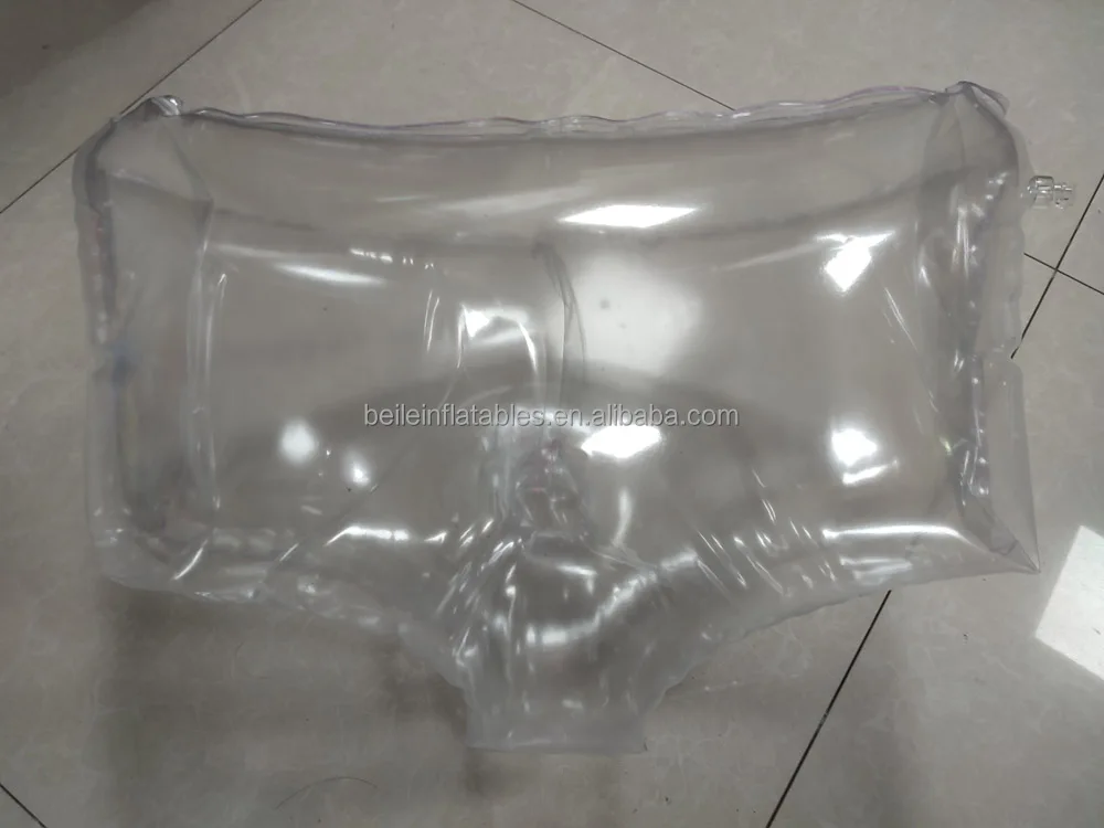 Customized Transparent PVC Inflatable Adult Shorts for Promotion ...