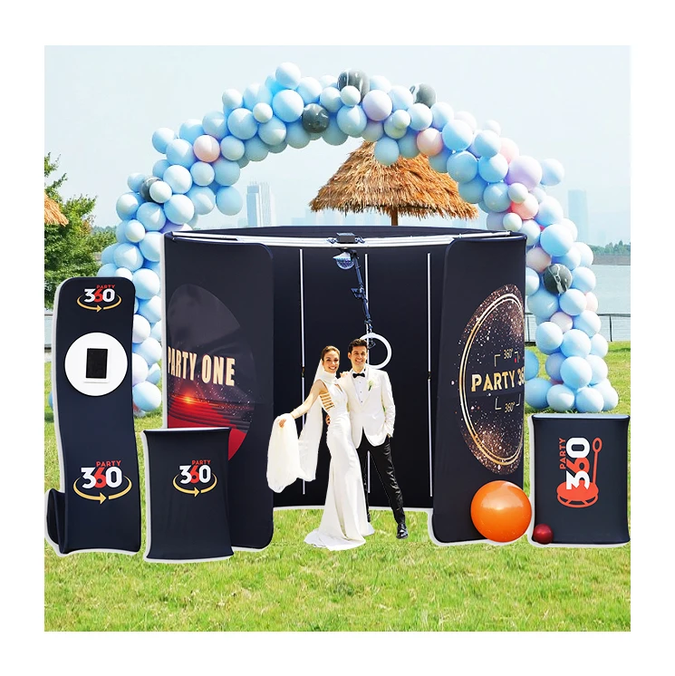 2024 New Style Overhead 360 Photo Booth Rotating Machine Scene Pl 360 ...
