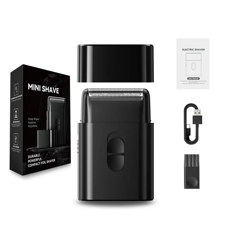 Custom Mini-rechargeable Electric Foil Shaver For Men Portable Face ...