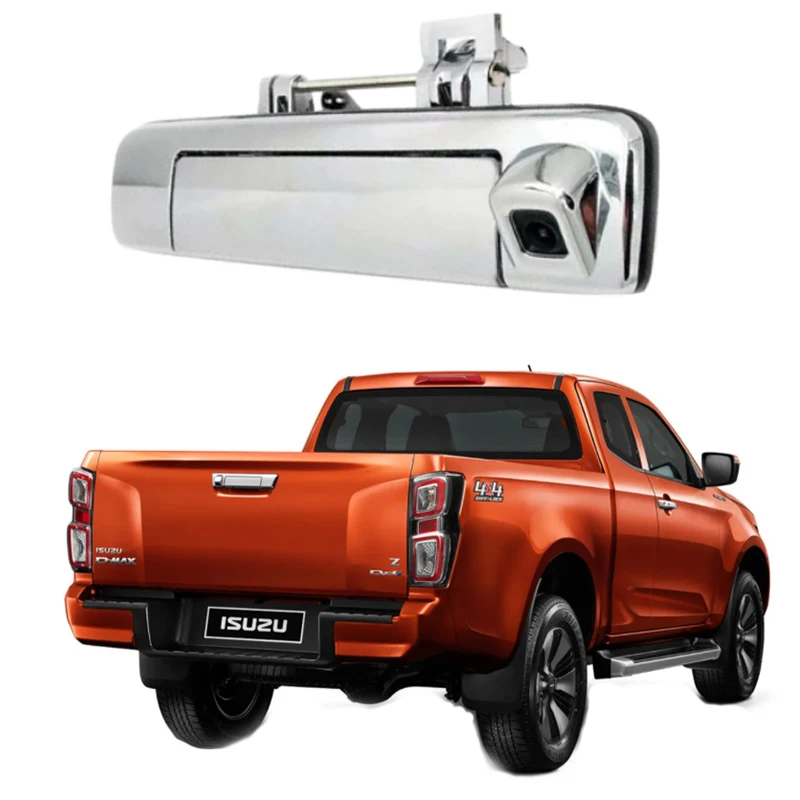 For Isuzu D-Max Rear View Tailgate Handle Reversing Camera