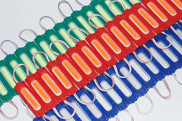 High-power 1.5w Ip65 12v Red Cob Led Injection Modules With Lens Led ...