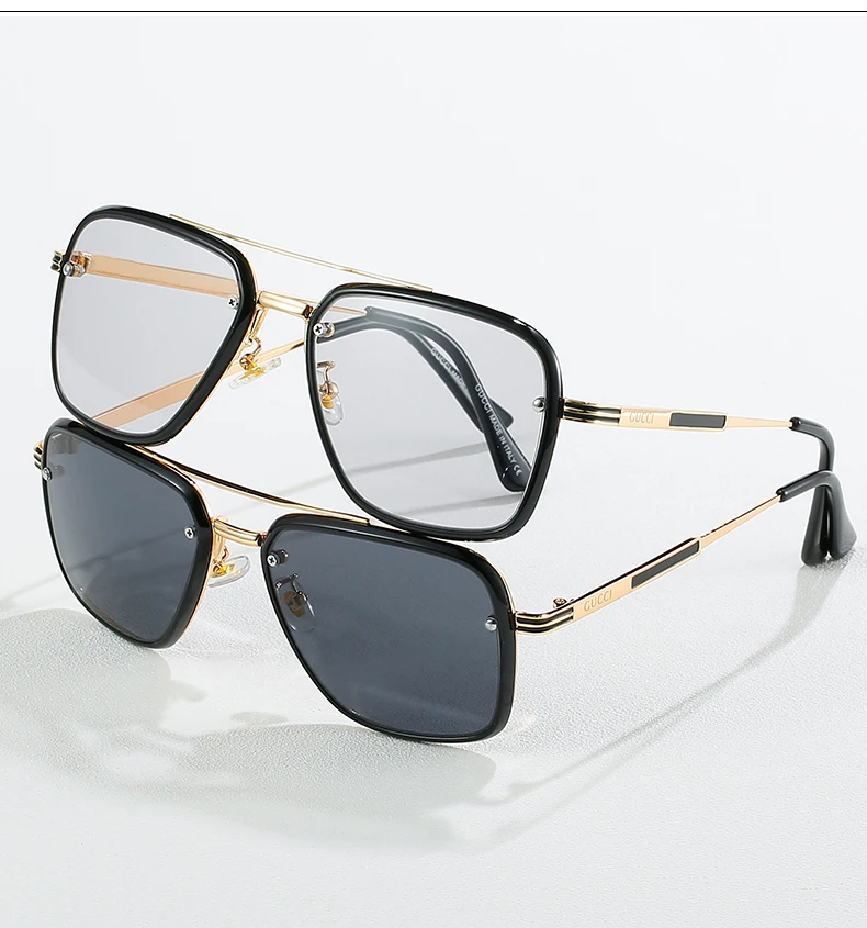 Mejores 10387 Square Sunglasses 2022 New Uv400 Plastic Vintage Shades ...