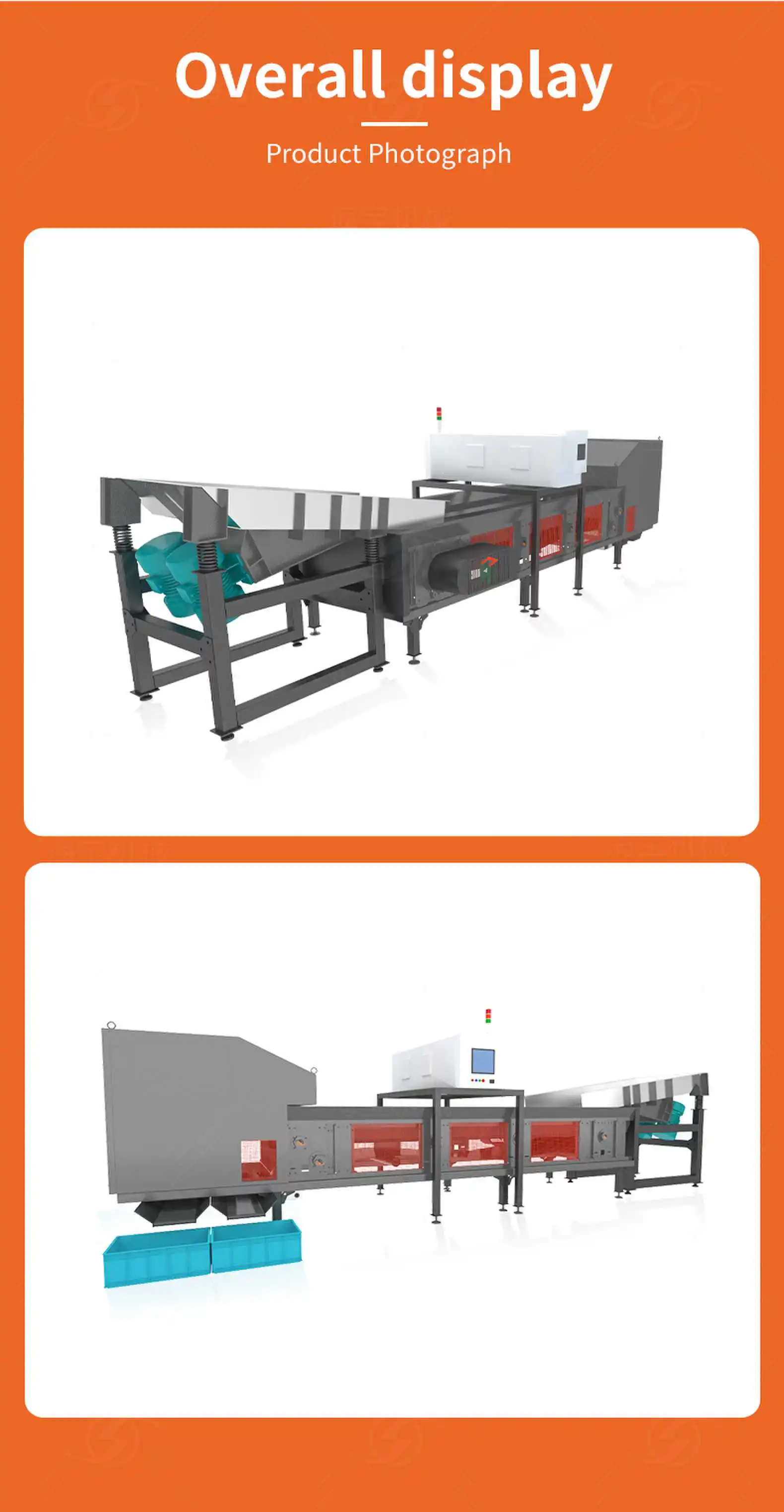 NIR Optical Sorter - Efficient Waste Recycling Machine