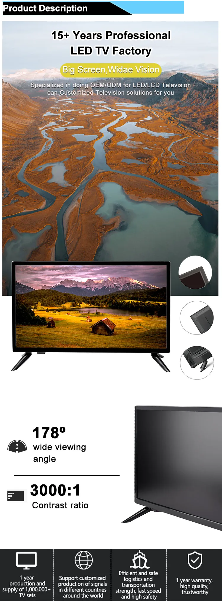 CHIGO Smart LED Tvs - Enjoy 4K, FHD, and HD Resolutions